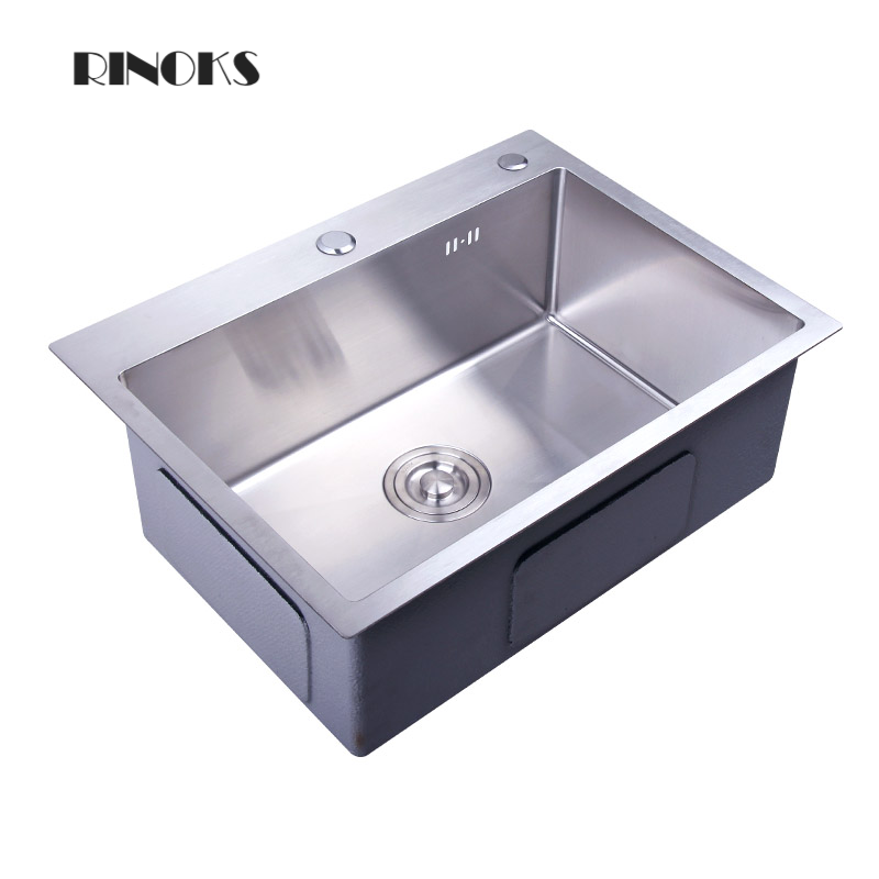 Kitchen sink stainles 60cm SB-6045 RINOKS Germany